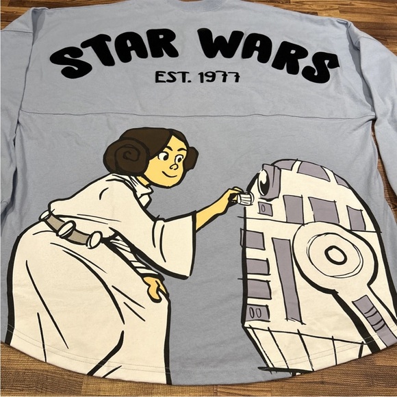 Disney | Tops | Star Wars Spirit Jersey Nwt Xxl Leia R2 D2 | Poshmark